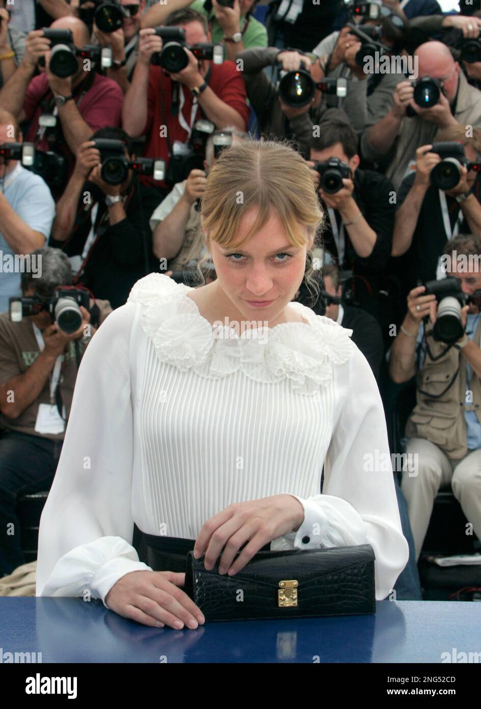 American actress Chloe Sevigny poses during a photo call for the film ...