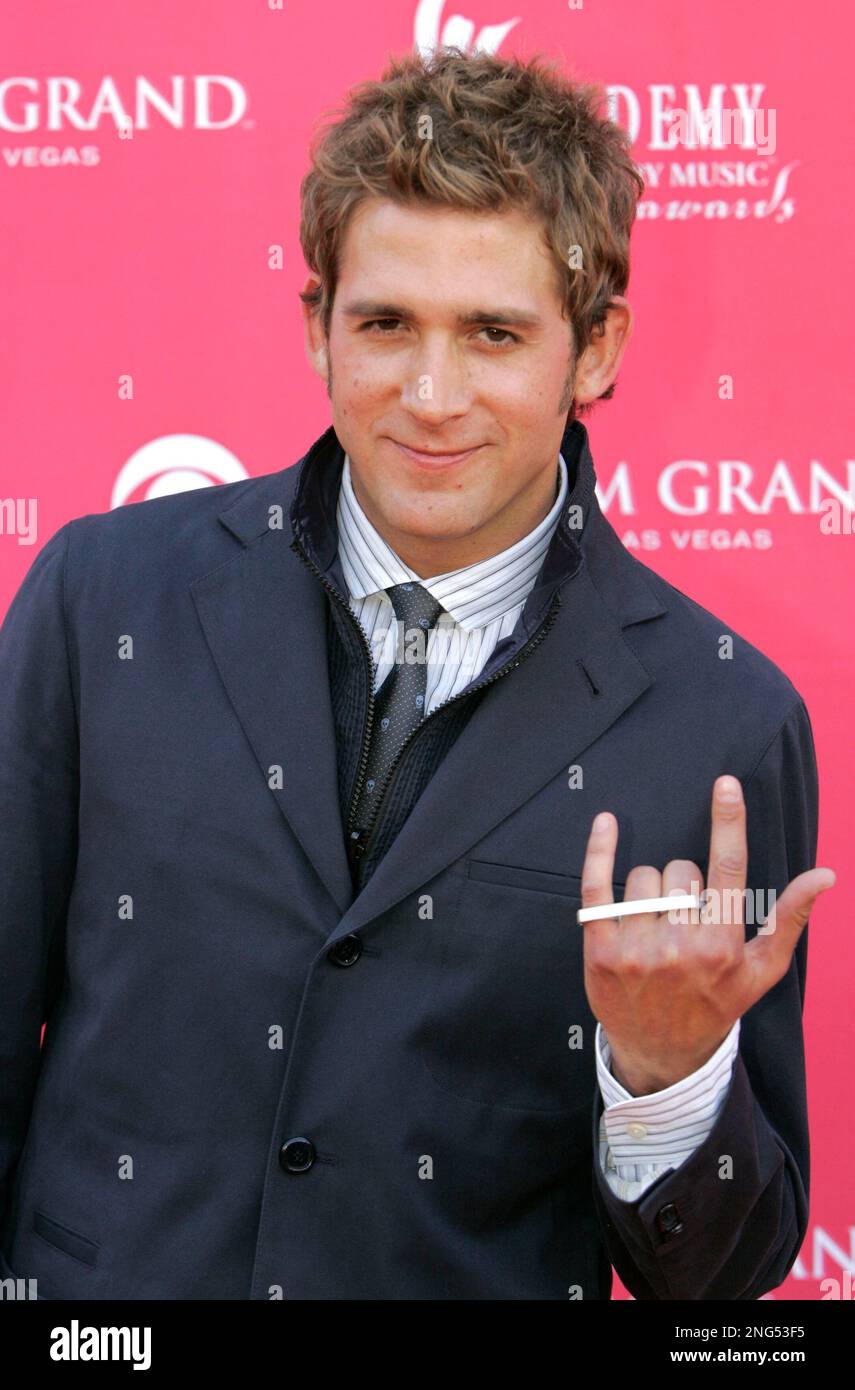 Eric Szmanda arrives at the 42nd Annual Academy of Country Music Awards ...