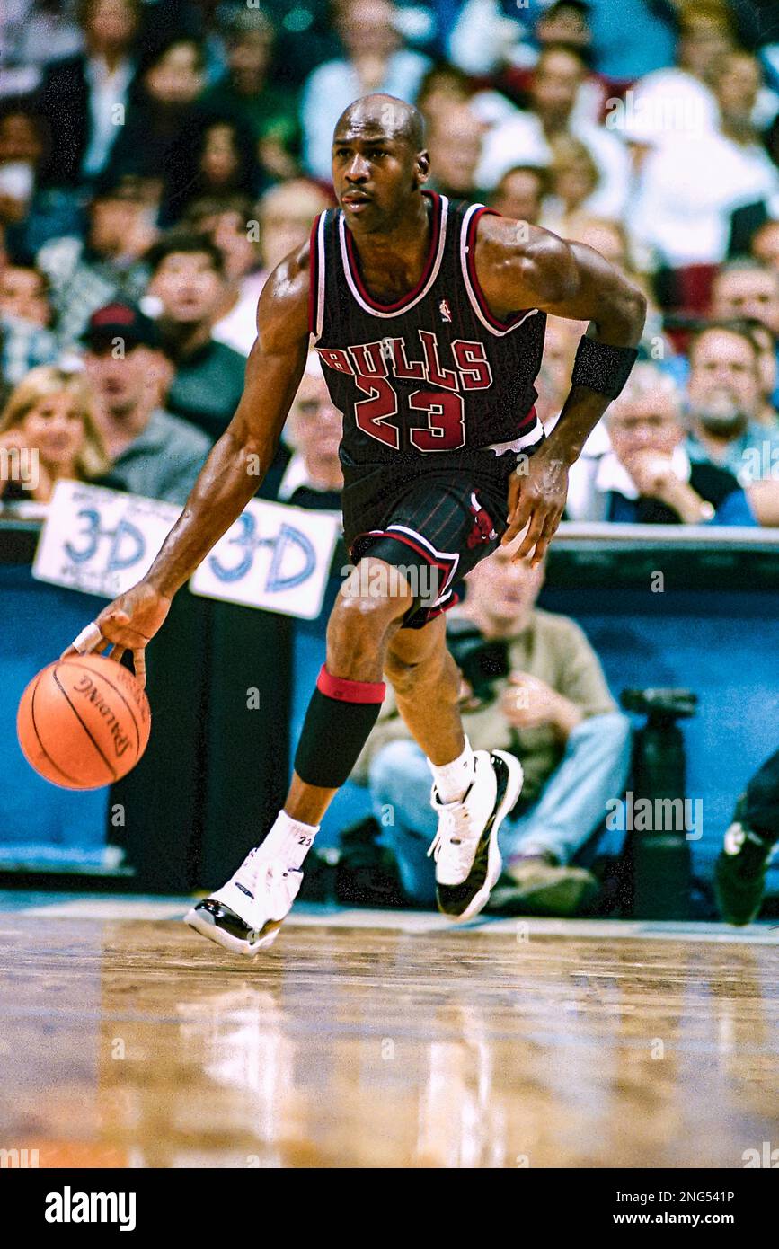 Basketball NBA Michael Jordan, Chicago Bulls in 1995 Stock Photo - Alamy