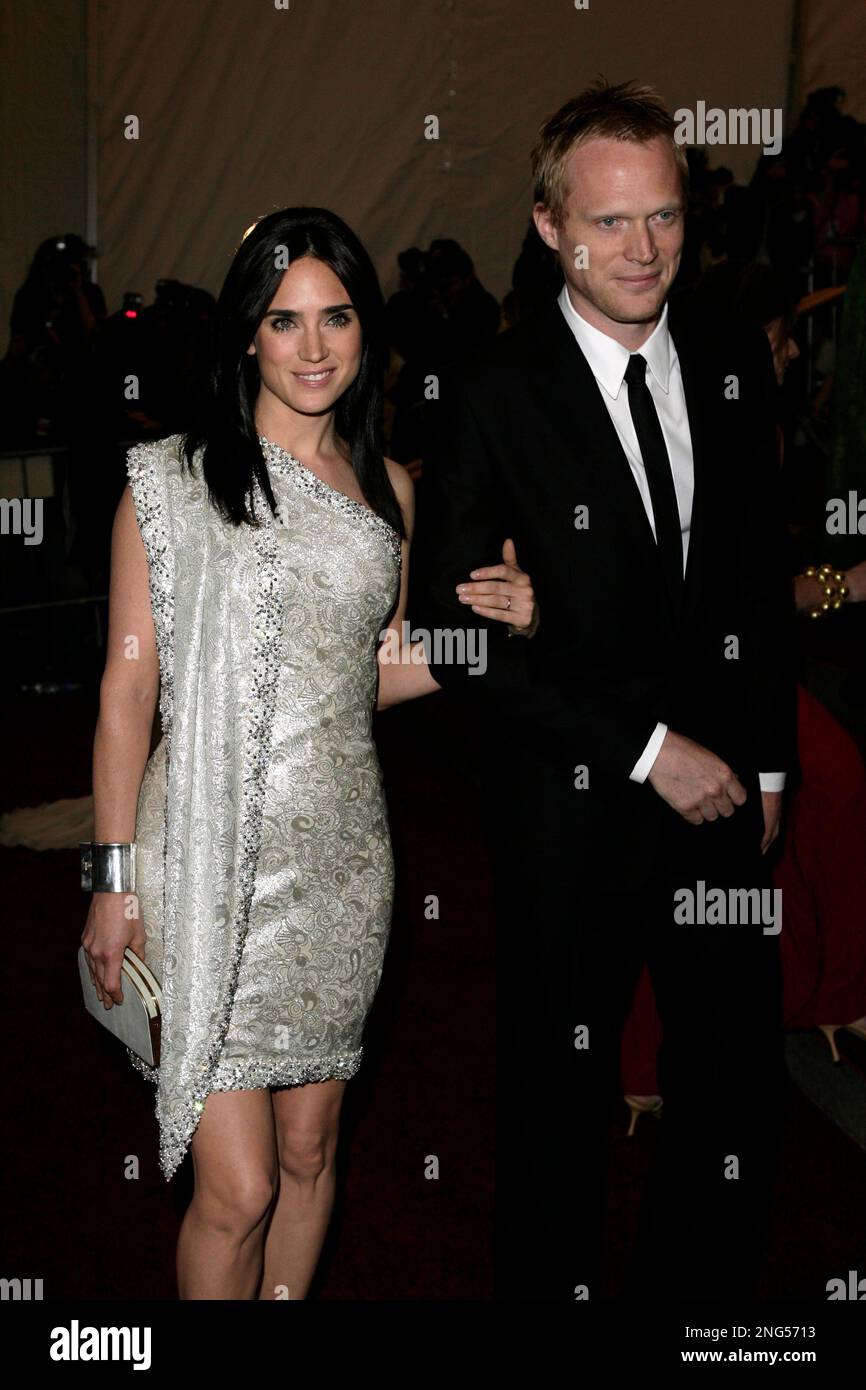 Actress Jennifer Connelly and husband Paul Bettany attend the Costume ...