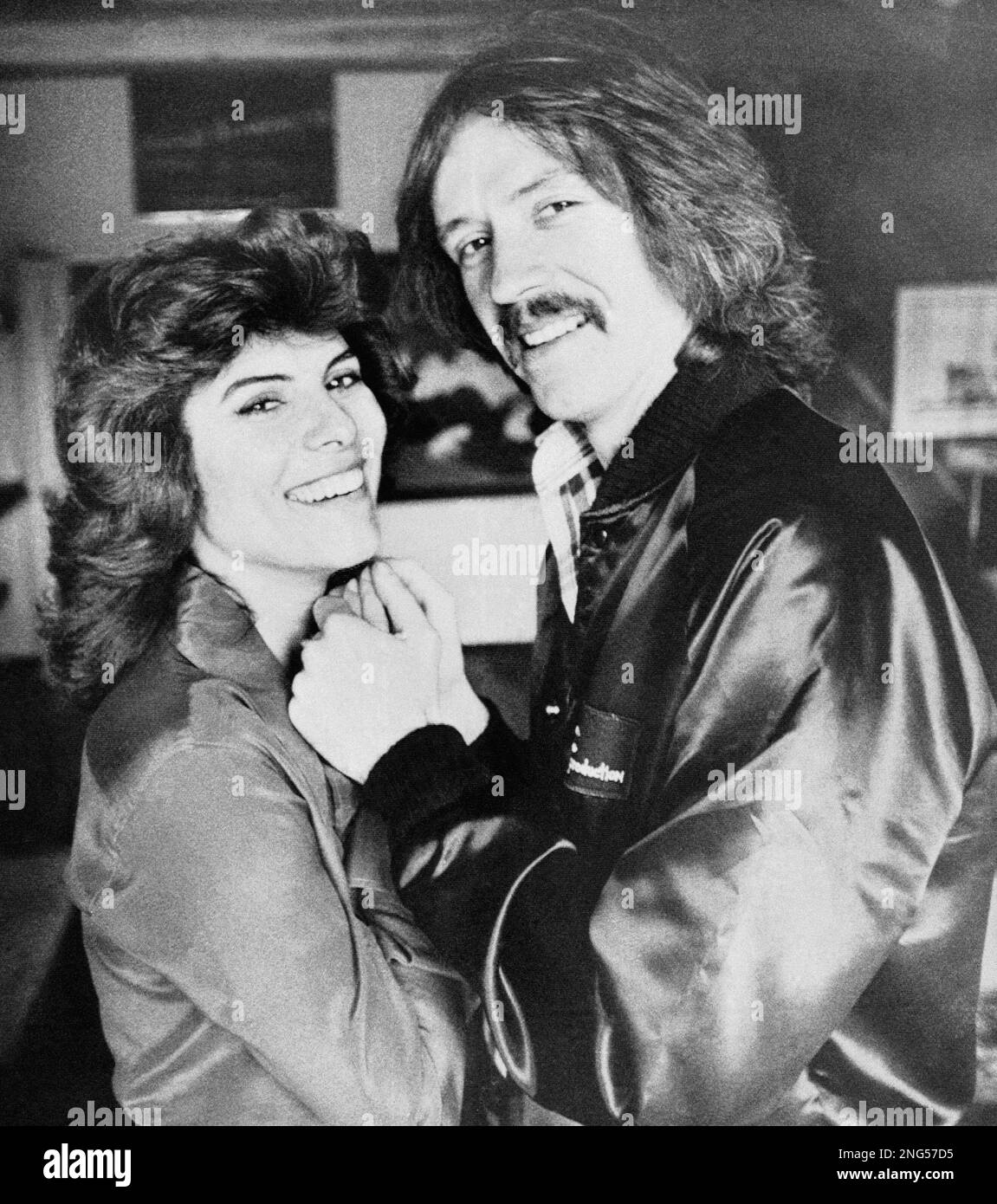 Actress Adrienne Barbeau Is Shown In Her Home In Hollywood Recently