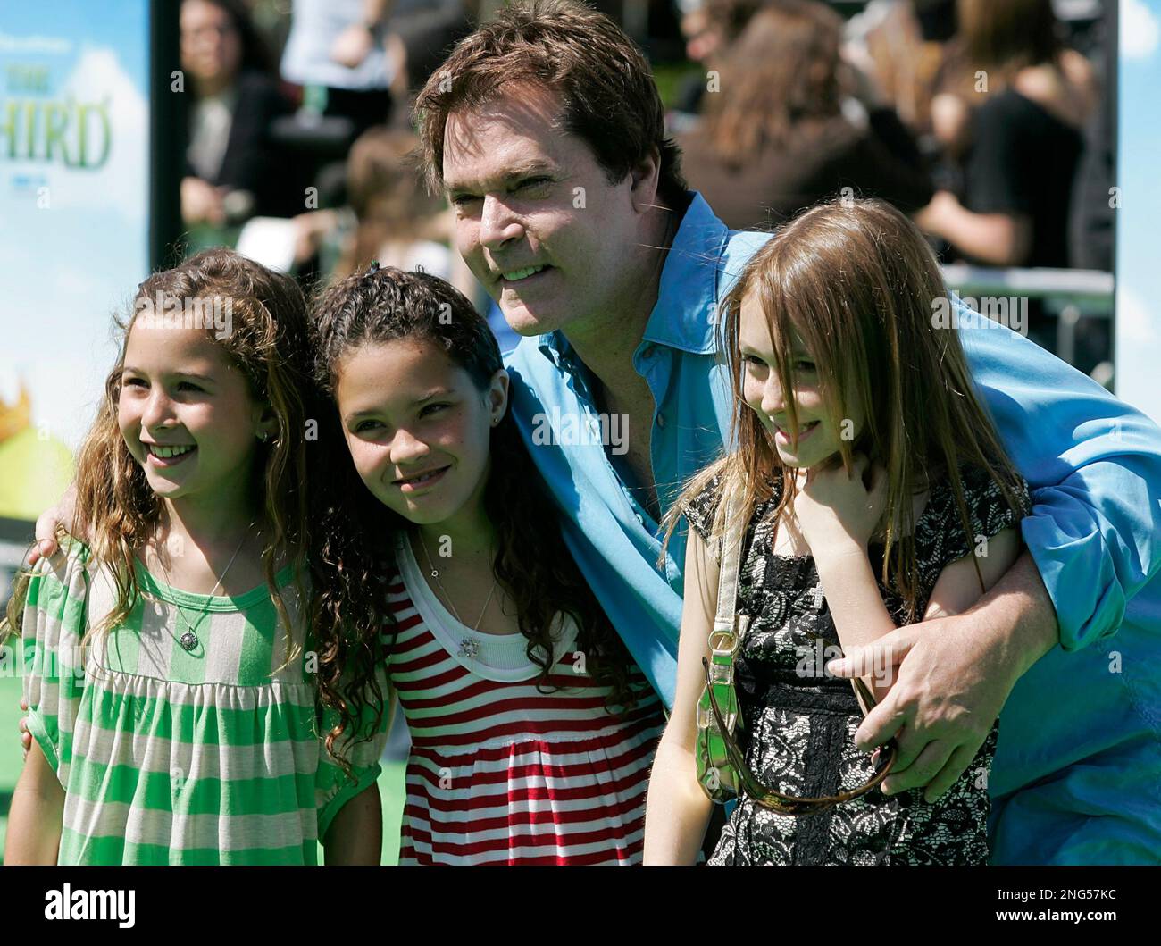 Actor Ray Liotta and daughter Karsen Liotta and her friends pose on the ...