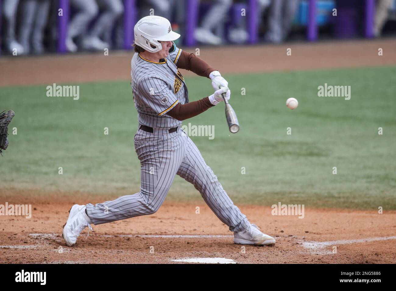 Baton Rouge, LA, USA. 17th Feb, 2023. Western Michigan's Greg Budig (27 ...