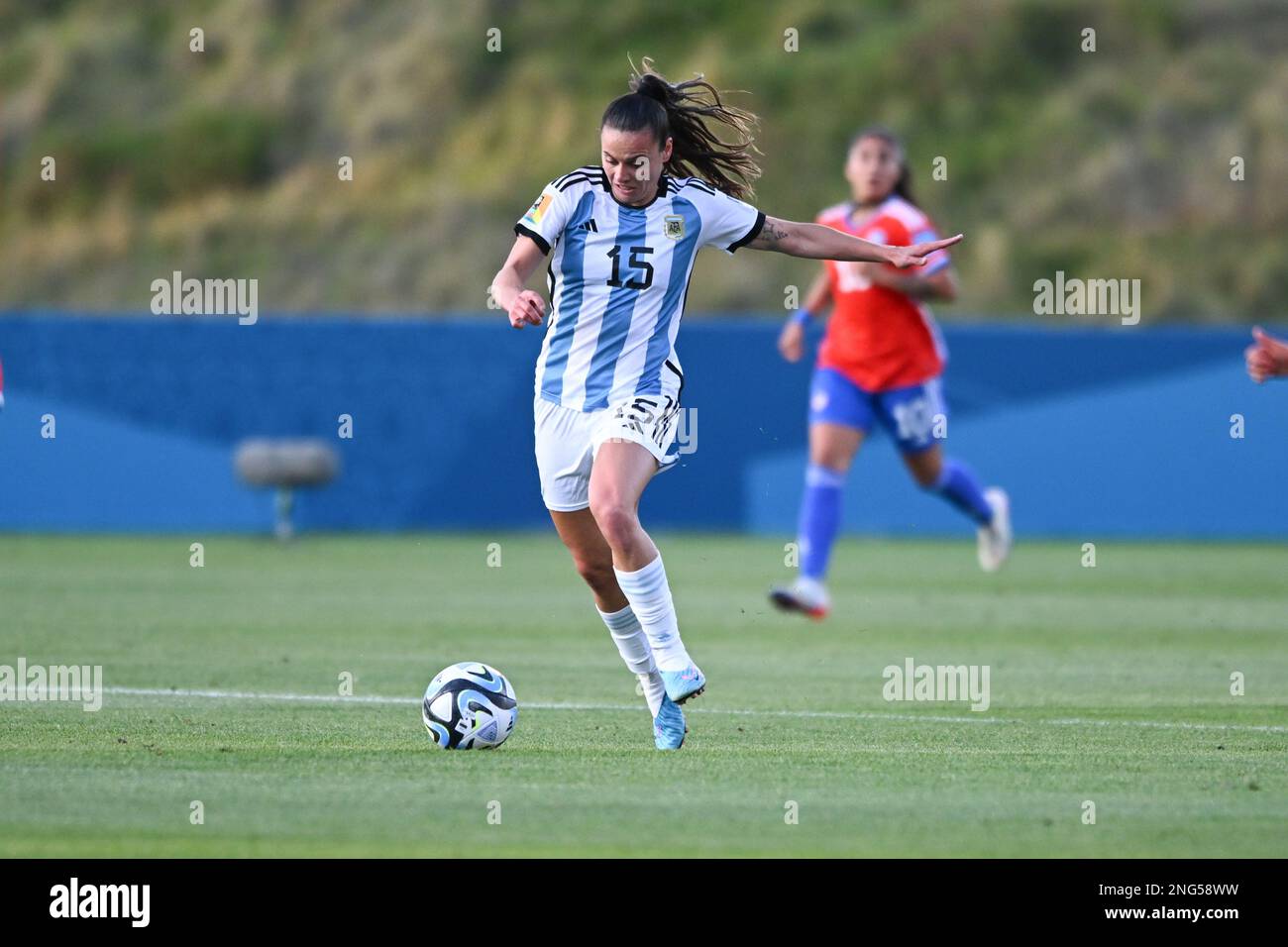 Auckland, New Zealand. 17th Feb, 2023. Florencia Bonsegundo of ...