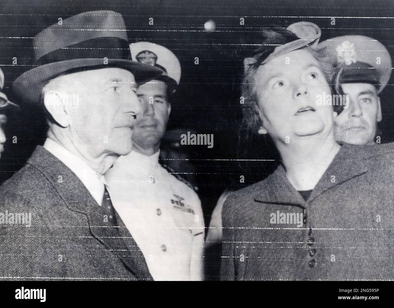 In this wirephoto image provided by the U.S. Signal Corps, Major ...