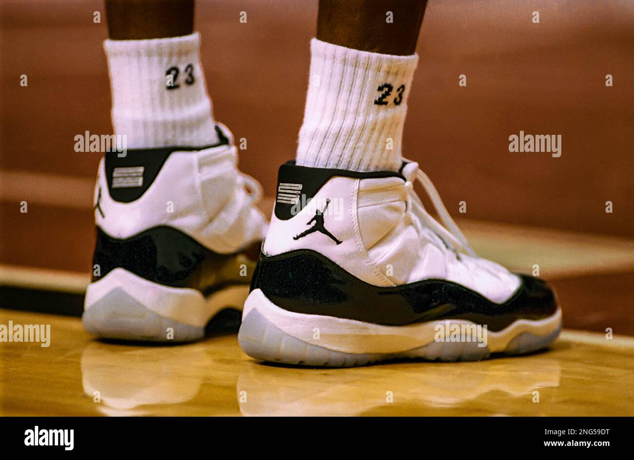 Basketball NBA Michael Jordan, Chicago Bulls in 1995 Stock Photo - Alamy