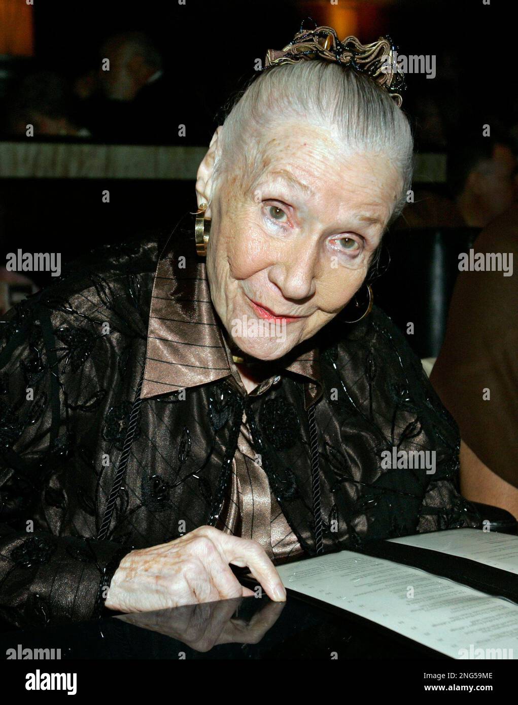 Veteran actress, singer and dancer Dody Goodman, 91, is photographed at ...
