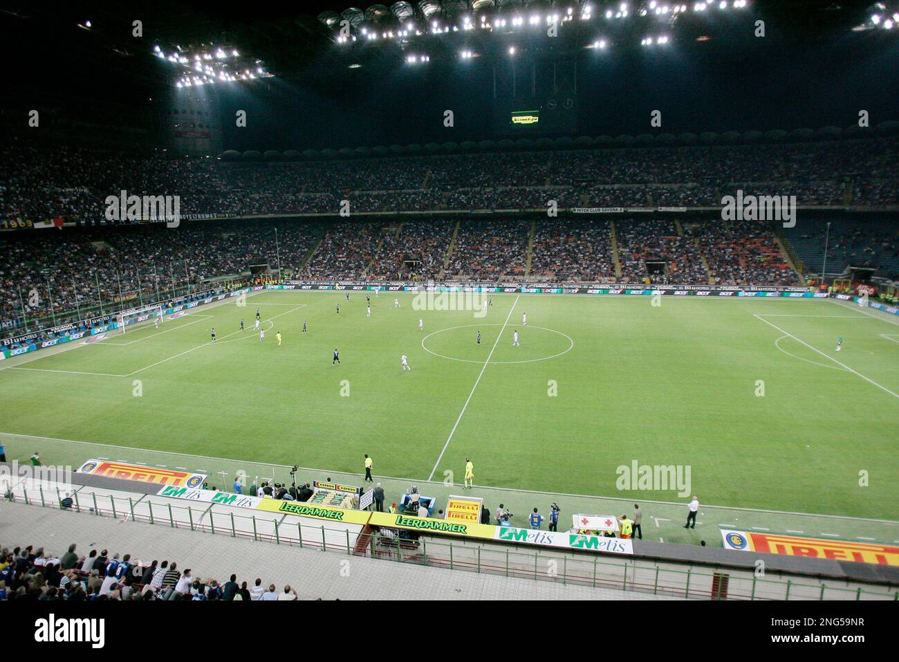 Tthe San Siro stadium in Milan, Italy, Sunday, April 29, 2007. (AP ...