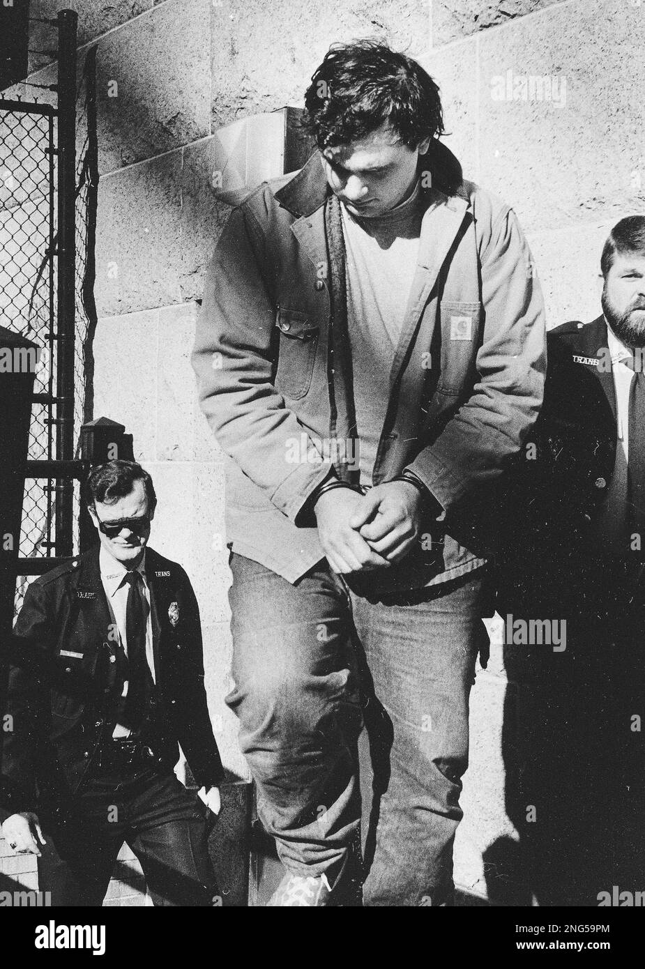 Accused serial killer Steven B. Pennell leaves the courthouse in ...