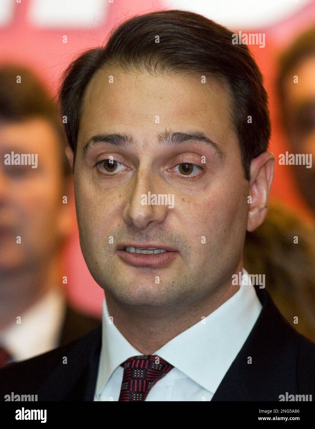 Prince Edward Island Liberal Leader Robert Ghiz starts the election ...