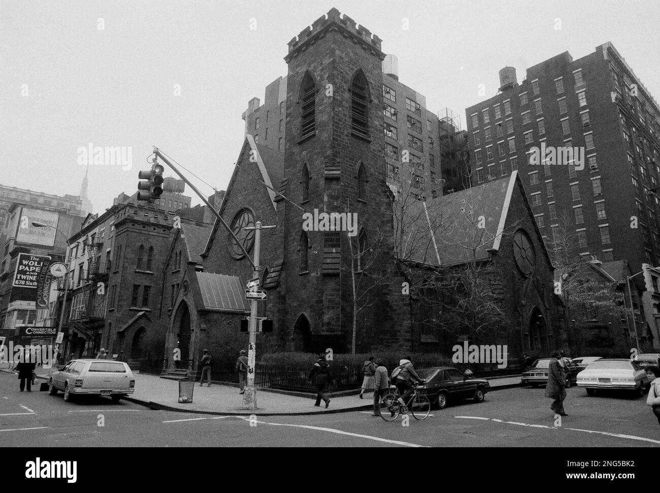This is the Limelight Disco in New York, seen Jan. 10, 1984. The club ...