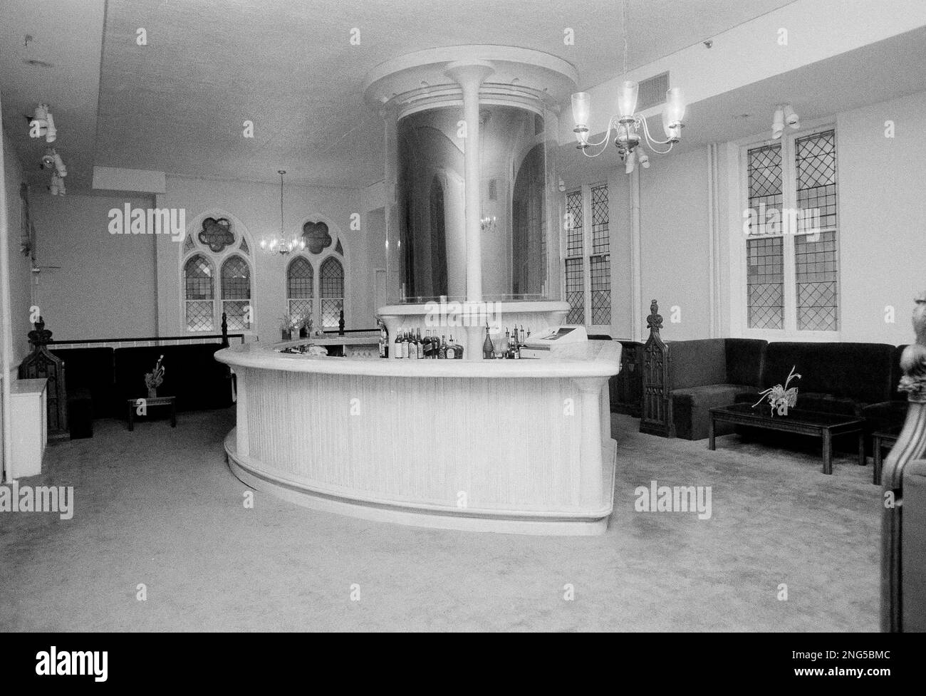 This is the interior of the Limelight Disco in New York, seen Jan. 10 ...