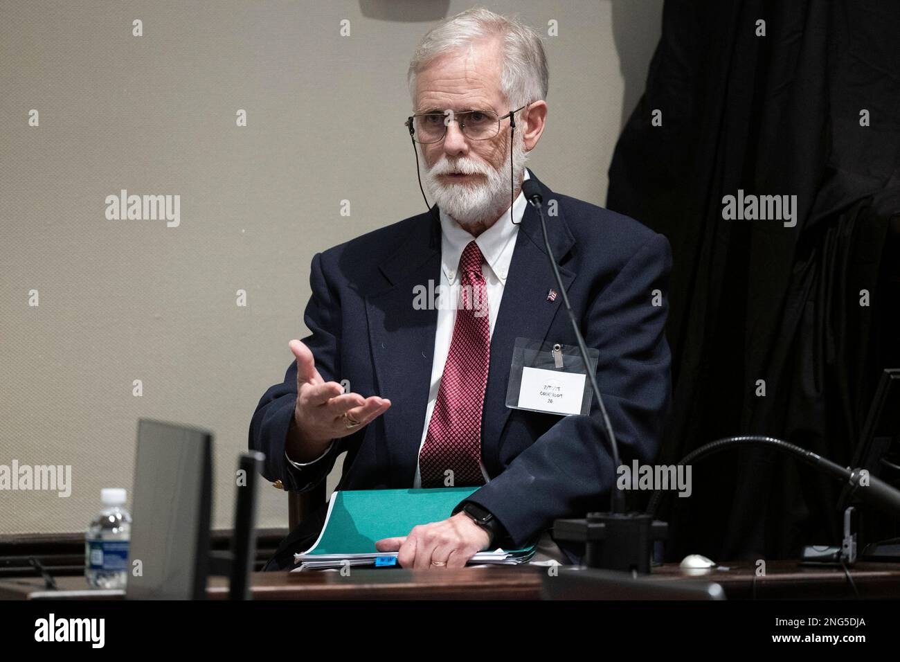 Colleton County Coroner Richard Harvey testifies during Alex Murdaugh's ...