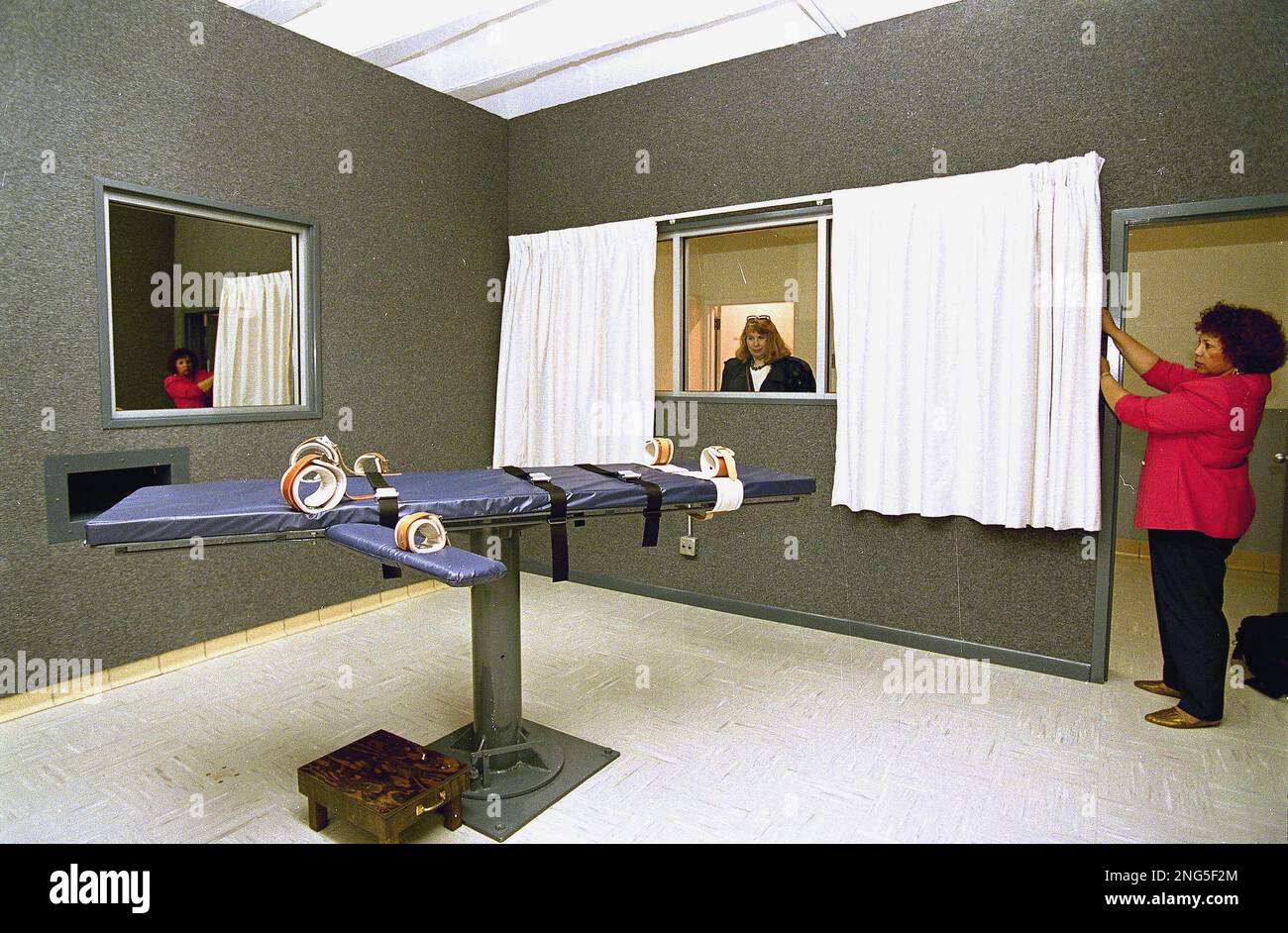 This is the execution room at the Maryland State Penitentiary in ...