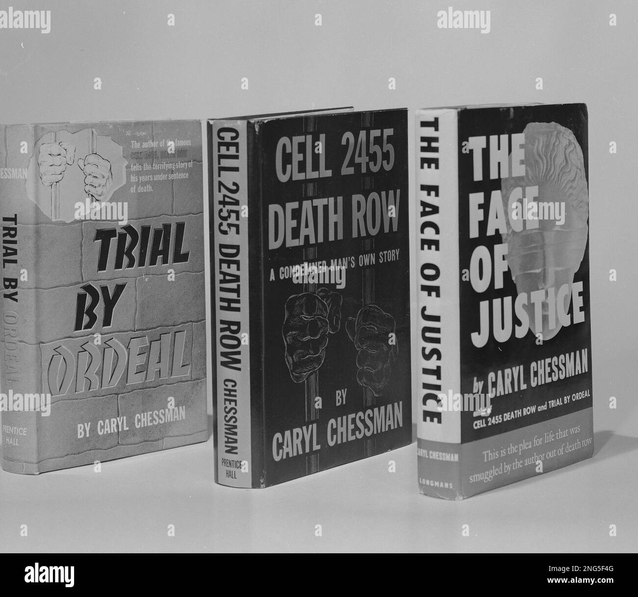 These are three bestsellers written by death row inmate Caryl Chessman ...