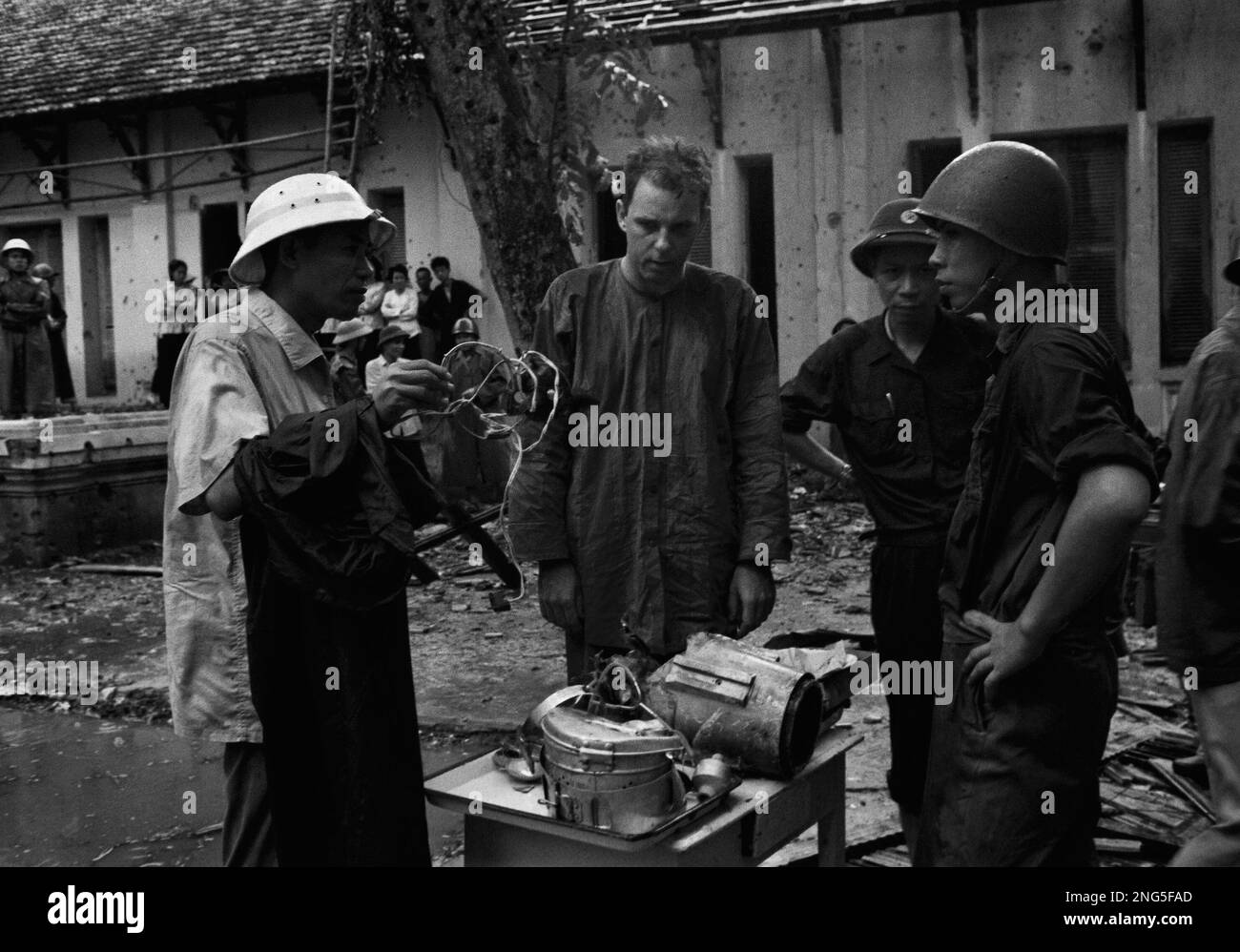 William Morgan Hardman is interrogated by North Vietnamese military ...