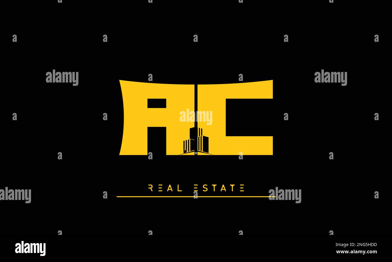 Ac real estate logo hi-res stock photography and images - Alamy