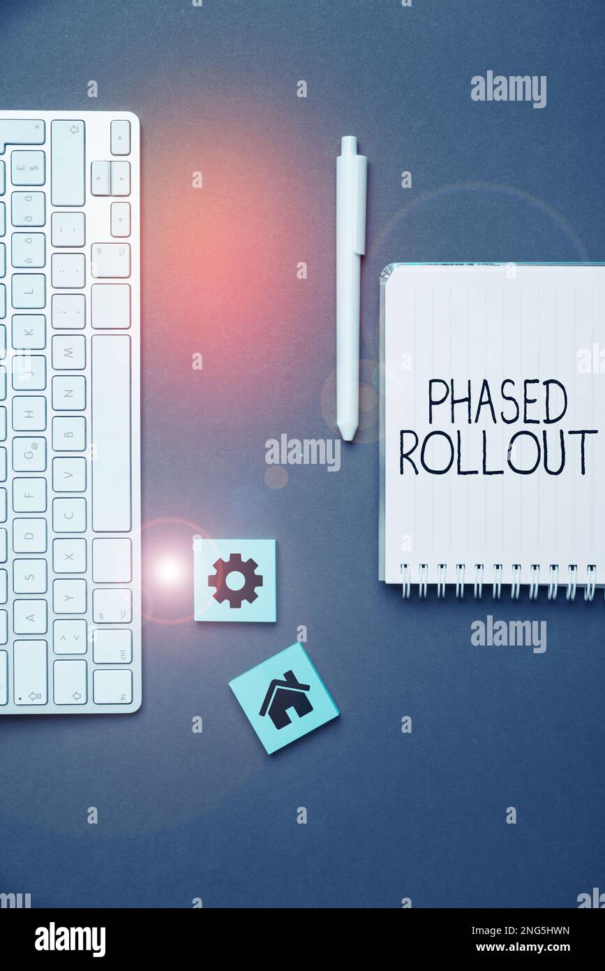 Writing displaying text Phased Rollout. Business overview the practice of prescription drug ...