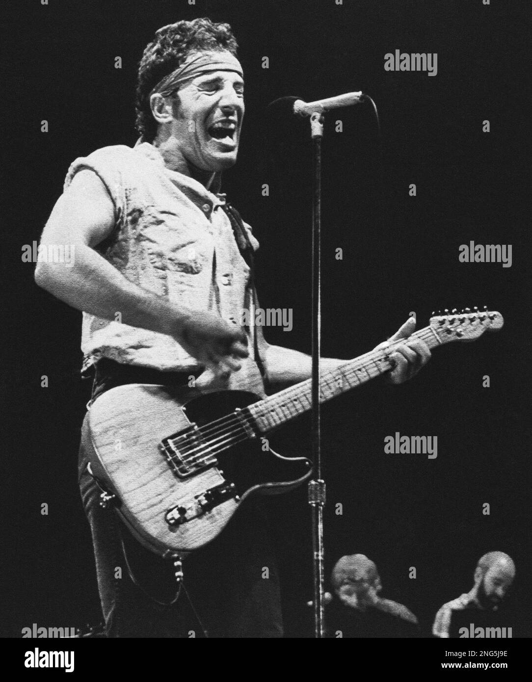 Bruce Springsteen performs at the Brendan Byrne Arena in East ...