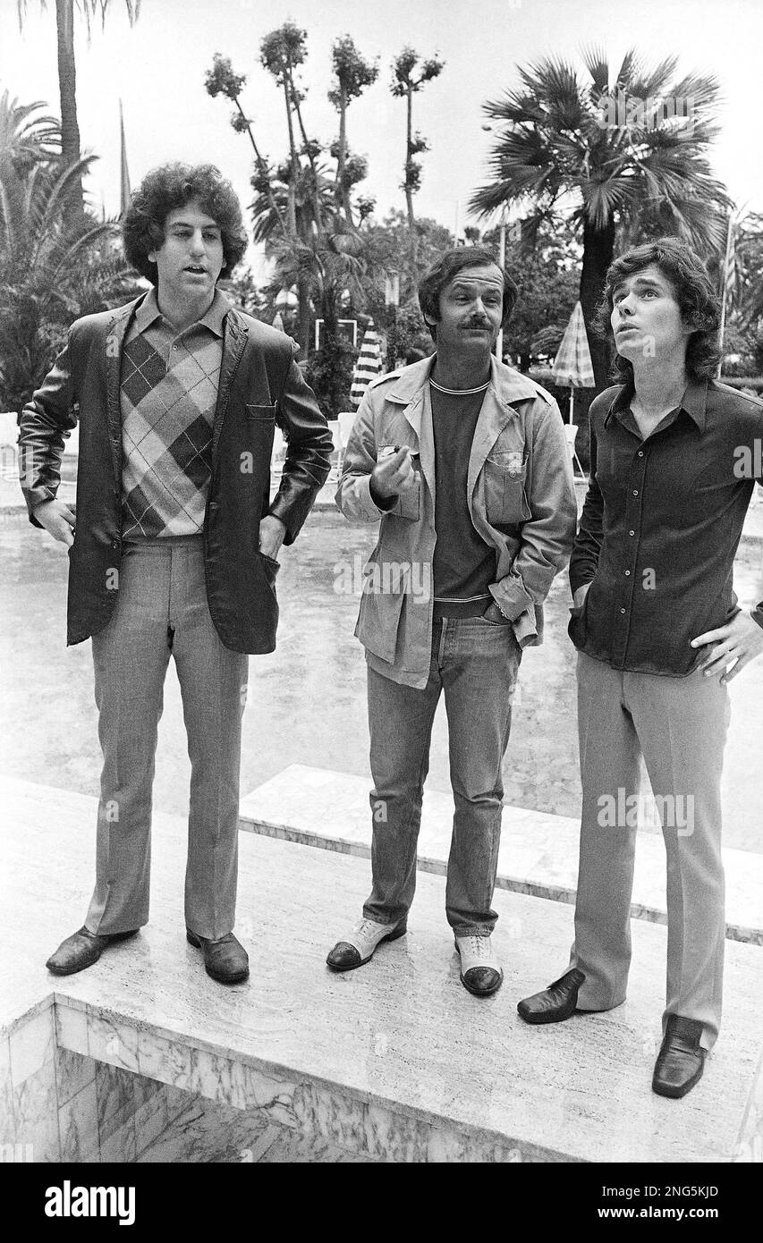 Posing for photographers at the Cannes Film Festival, May 22,1971, are ...