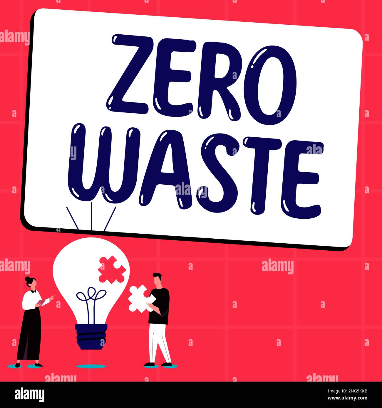 Writing displaying text Zero Waste. Conceptual photo industrial responsibility includes ...