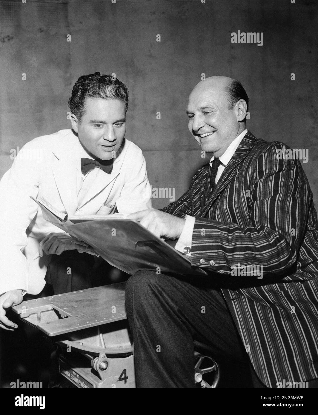 This time it's Charles Chaplin, Jr., left, who's appearing in a movie ...
