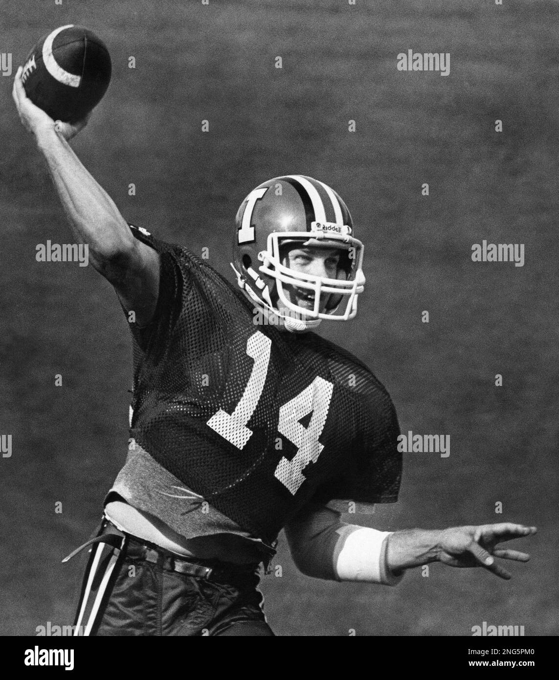 Indiana University quarterback Tim Clifford the Big Ten's most valuable ...