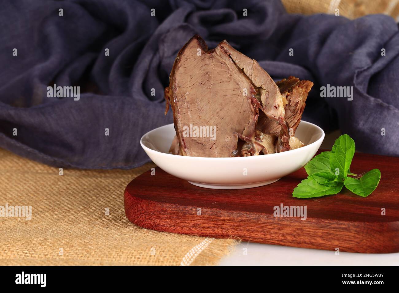 China lurou, bath chap, traditional food appetizers Stock Photo - Alamy