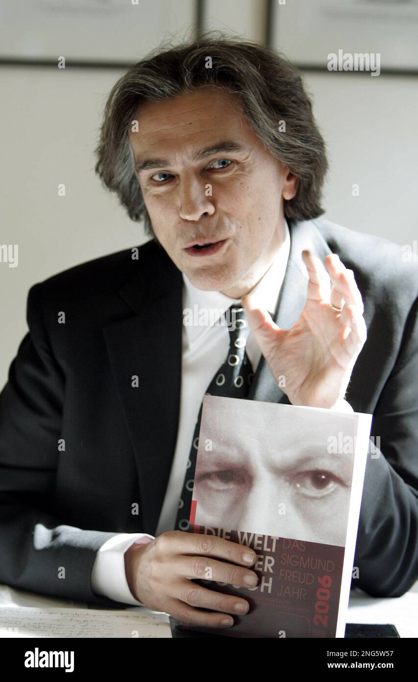 Diplomat Emil Brix speaks during a news conference at the Sigmund Freud ...