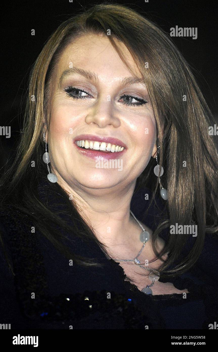 Veronica Lario, wife of Silvio Berlusconi, attends at the Italian ...