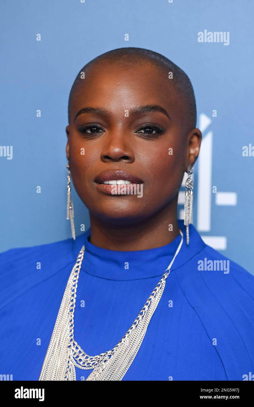 London, UK. 17 February 2023. Thanyia Moore attending the The National ...