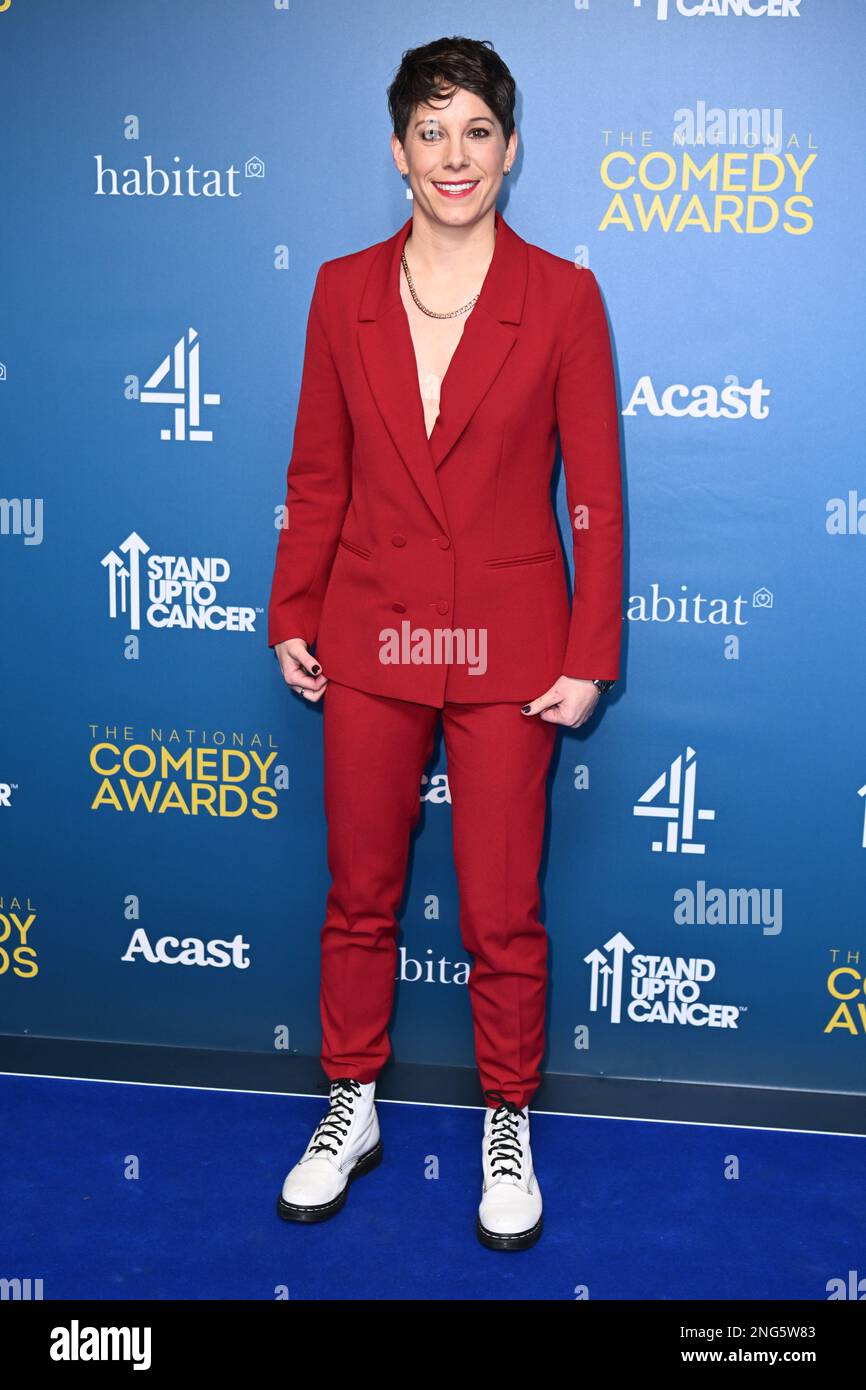 London, UK. 17 February 2023. Suzi Ruffell attending the The National ...
