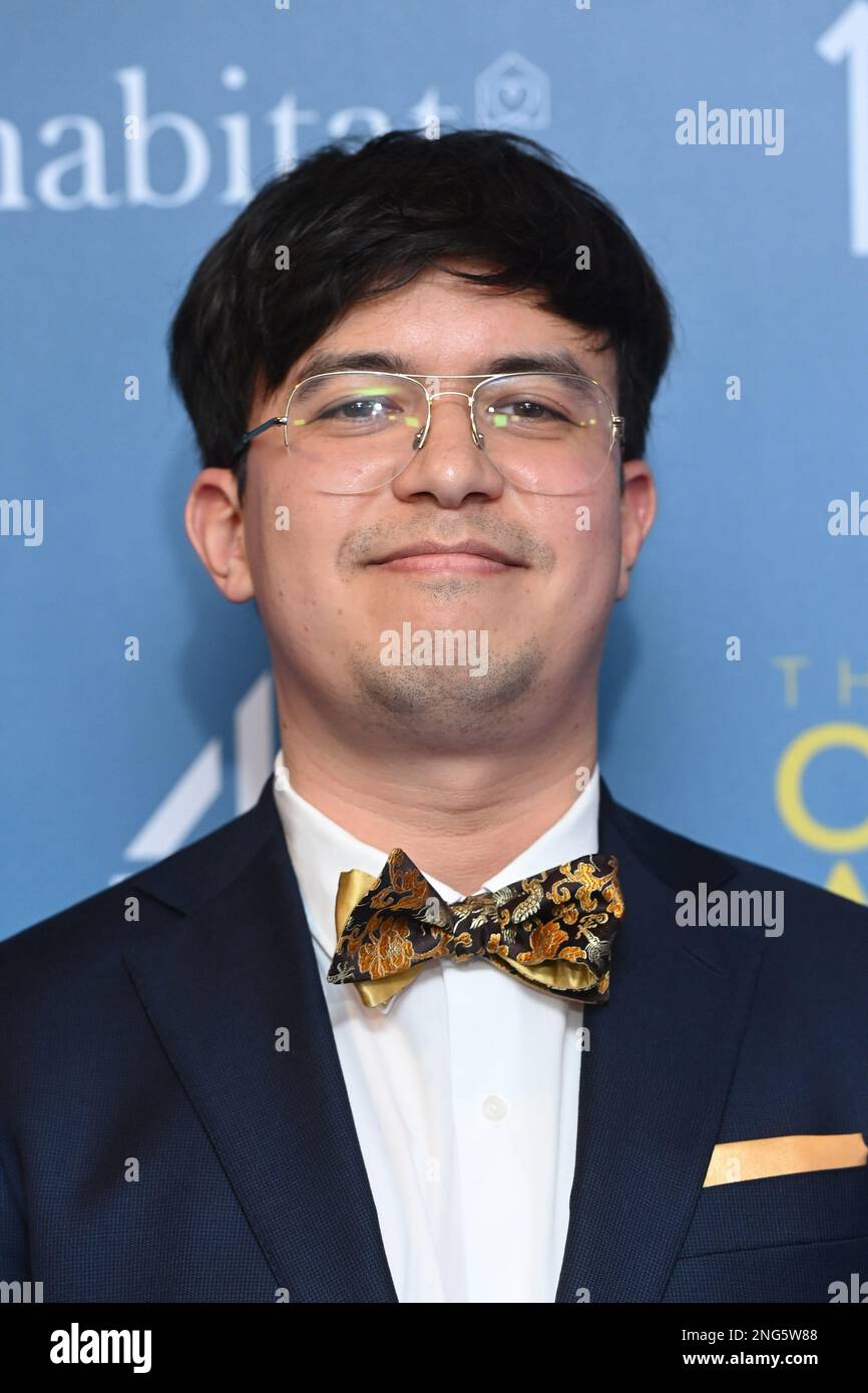 London, UK. 17 February 2023. Phil Wang attending the The National ...
