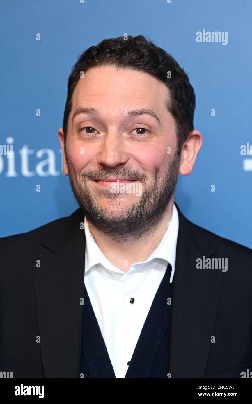 London, UK. 17 February 2023. Jon Richardson attending the The National ...