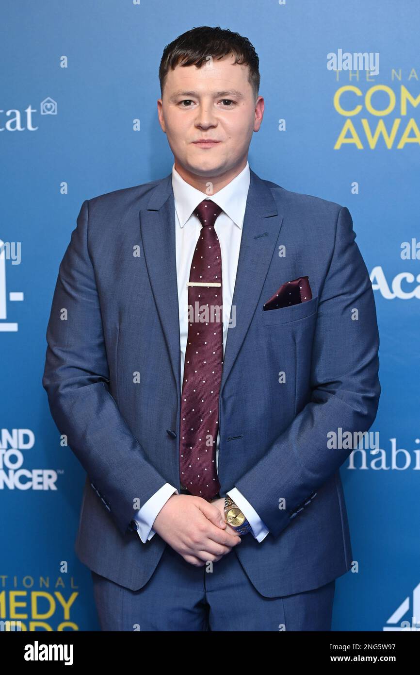 London, UK. 17 February 2023. Charlie Wernham attending the The ...