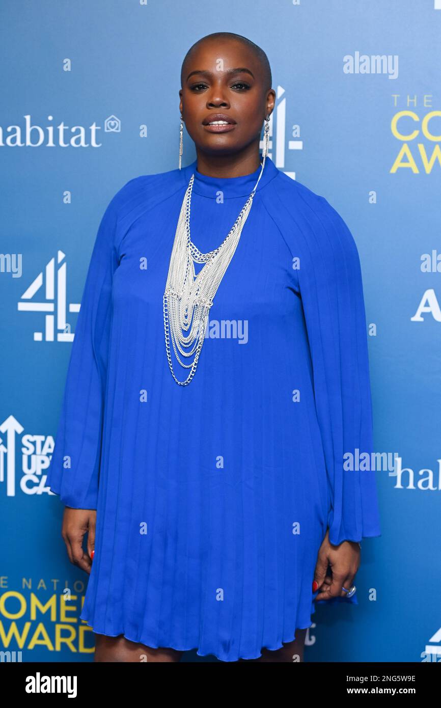 London, UK. 17 February 2023. Thanyia Moore attending the The National ...