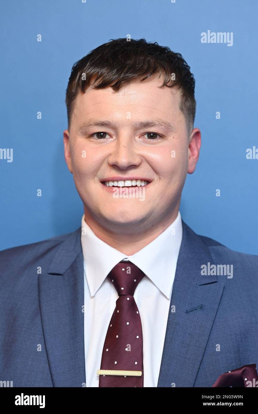 London, UK. 17 February 2023. Charlie Wernham attending the The ...