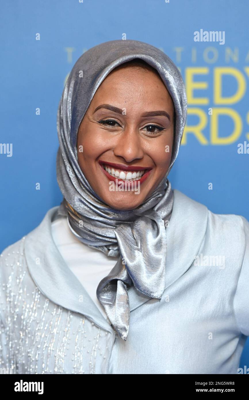 London, UK. 17 February 2023. Ola Labib attending the The National Comedy Awards for Stand Up To ...