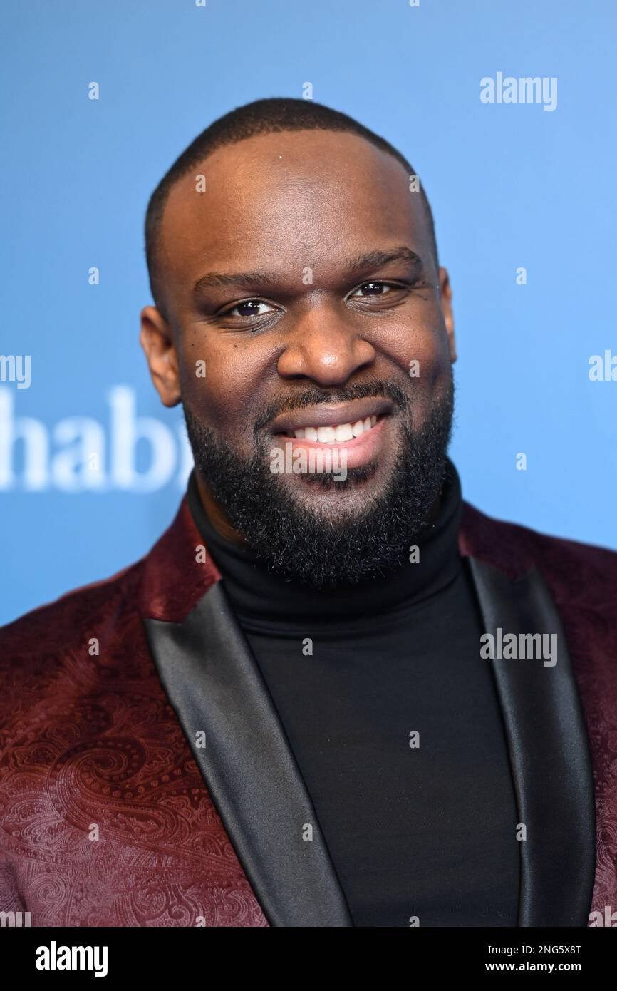 London, UK. London, UK. 17 February 2023. Axel Blake attending the The ...