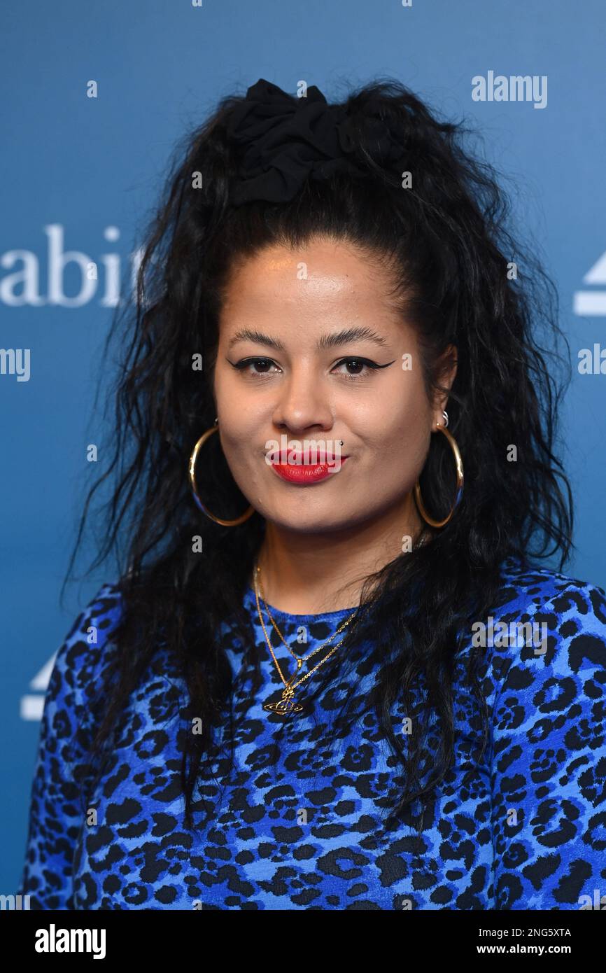 London, UK. London, UK. 17 February 2023. Star Holroyd attending the ...