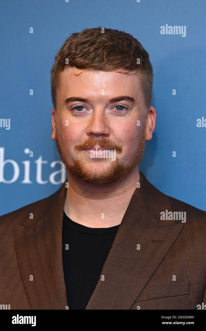 London, UK. London, UK. 17 February 2023. Adam Rowe attending the The National Comedy Awards for ...