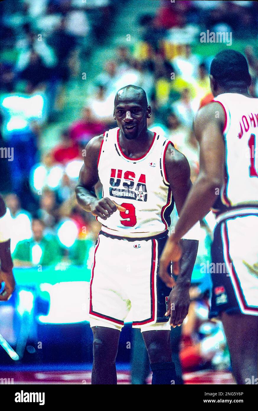 Michael Jordan (USA) at the 1992 Olympic Summer Games Olympic Summer ...