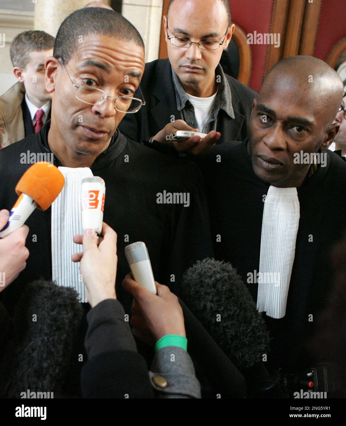 Lawyers of French terrorist suspect Willie Brigitte, Jean-Claude ...