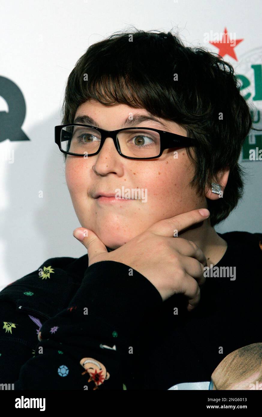 Andy Milonakis arrives at the GQ Magazine's Heineken Premium Light ...