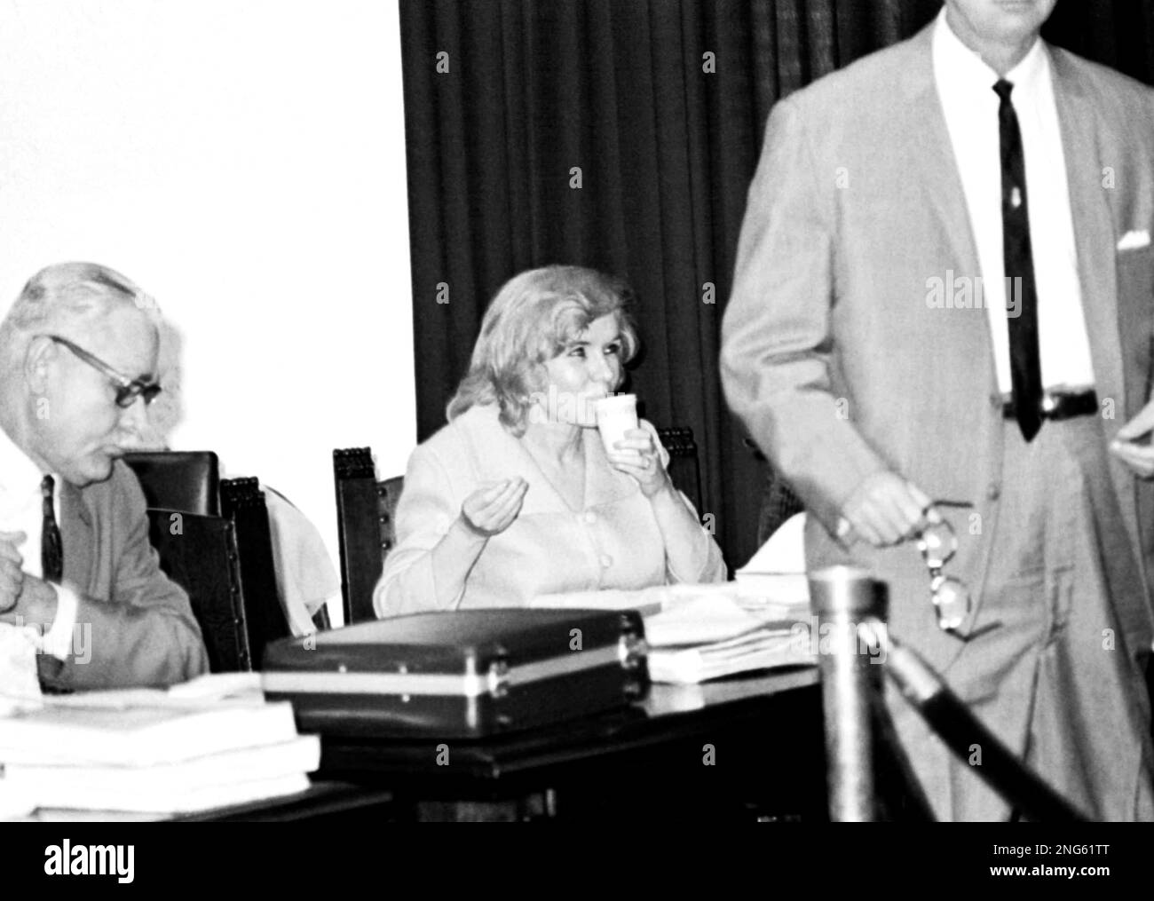 Candace Mossler on trial with her nephew , Melvin Lane Powers, for the ...