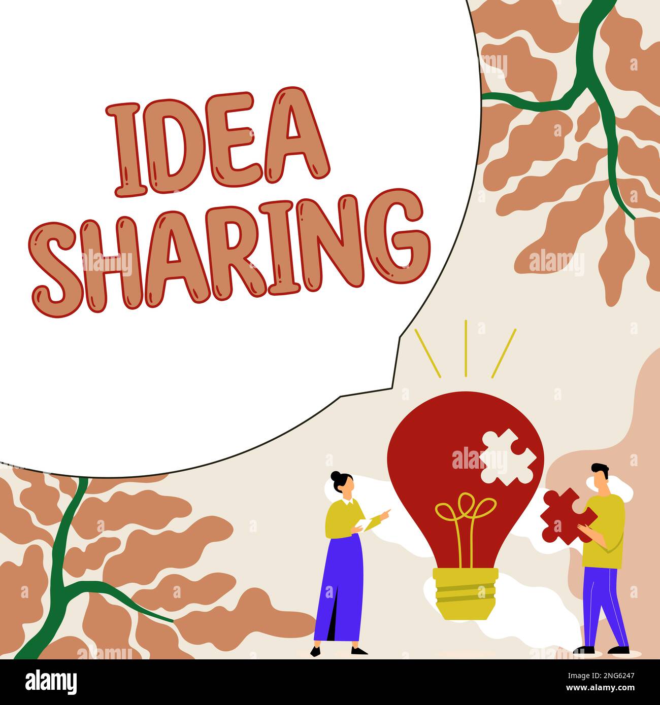 Conceptual caption Idea Sharing. Word for Startup launch innovation ...