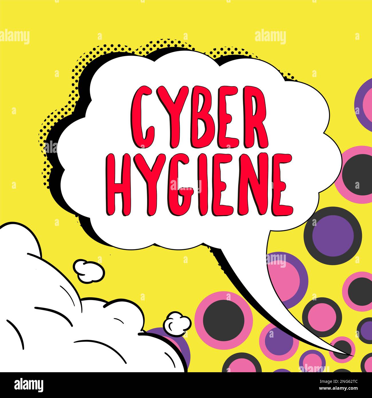 Hand writing sign Cyber Hygiene. Business showcase steps that computer ... Hand writing sign Cyber Hygiene. Business showcase steps that computer ...