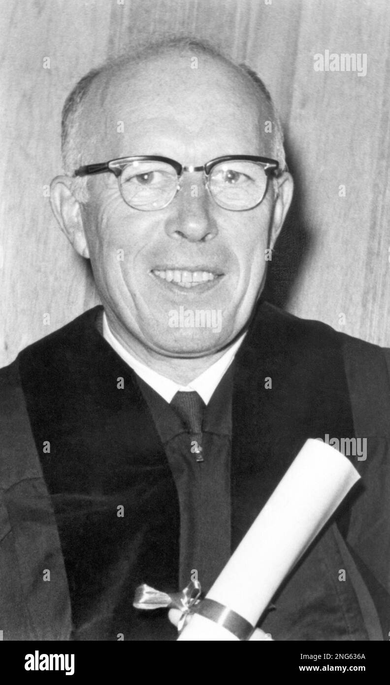 Dr. Rene Jules Dubos, microbiologist and experimental pathologist with ...