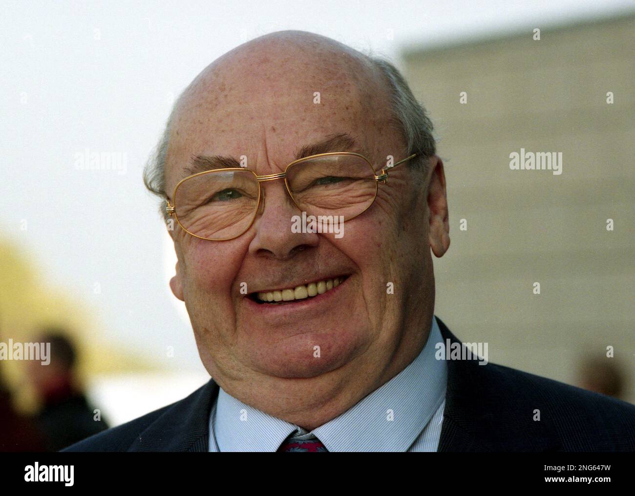 Portait of Dr. Hans Imhoff; manager of chocolate producing company ...