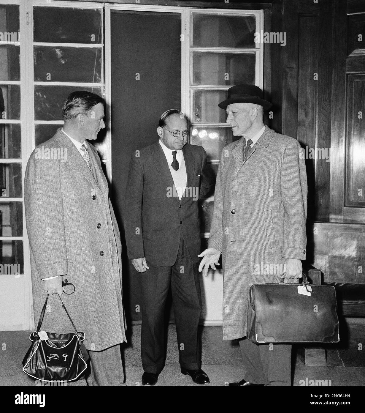 Famed Canadian Neurologist, Dr. Wilder Penfield is shown with the ...